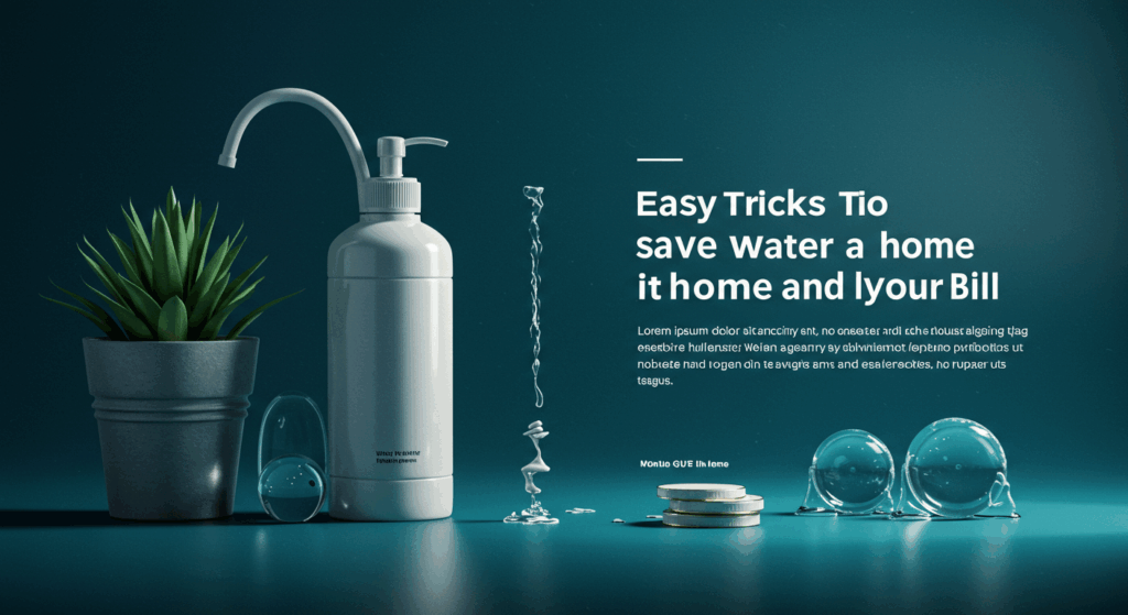 Easy Tricks to Save Water at Home and Lower Your Bill – Money Minds